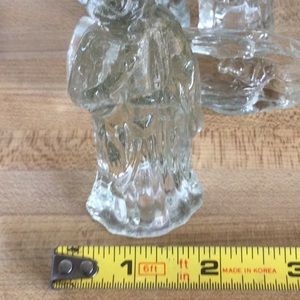 Catholic | Art | New 6piece Clear Glass Nativity Set | Poshmark